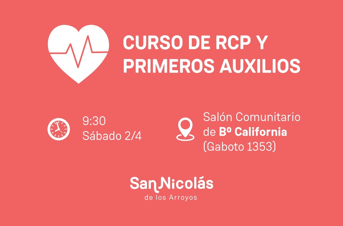 Curso de RCP y primeros auxilios en Bº California. - Prensa Libre ...